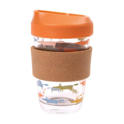 Scion by Dexam Mr Fox 10th Anniversary Glass Travel Mug