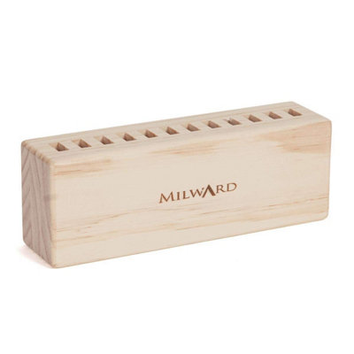 SCISSOR HOLDER - Display Stand: Woodblock: Scissor - Milward