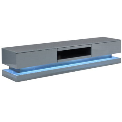 Score TV Stand With Storage for Living Room and Bedroom, 1800 Wide, LED ...