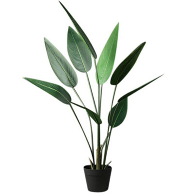 Scottish Everlastings 110cm Real Touch Artificial Bird Of Paradise