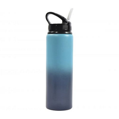 Scottish FA Fade Aluminium 750ml Water Bottle Blue/White (One Size)