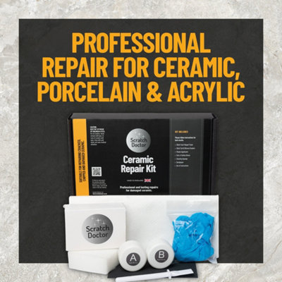 Scratch Doctor Ceramic Repair Kit for tile, baths, sink and showers