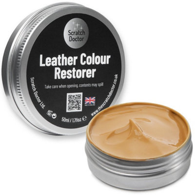 Scratch Doctor Leather Colour Restorer, Recolouring Balm for faded and ...