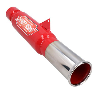 Screamer Cherry Bomb Tail Bomb Round Chrome Tail Pipe Exhaust Pipe ID 2 ...