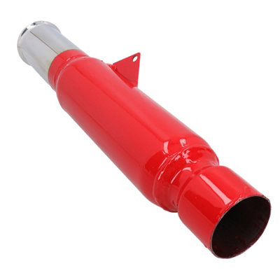 Screamer Cherry Bomb Tail Bomb Round Chrome Tail Pipe Exhaust Pipe ID 2 ...