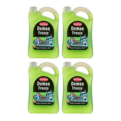 Screen Wash Windscreen Fluid De-Icer CarPlan Demon Winter Freeze -20 2 ...