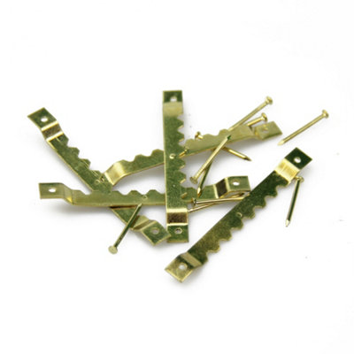 SCREWD Sawtooth Hanger Kit for Hanging Pictures, Photos and Framed ...
