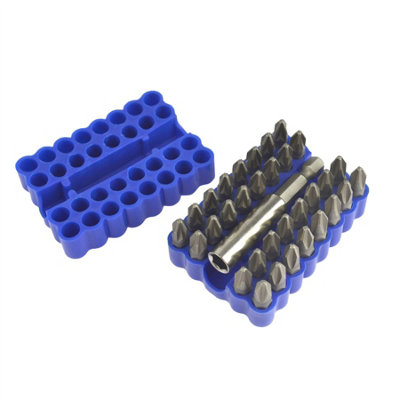 Screwdriver Bits PH2 Phillips And PZ2 Pozi Bits 33pc BERGEN AT675 | DIY ...