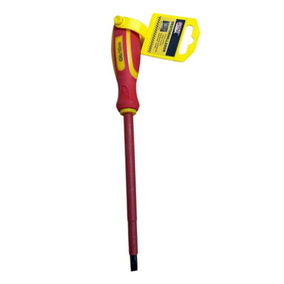 Screwdriver Slotted Flat Insulated 6mm x 100mm