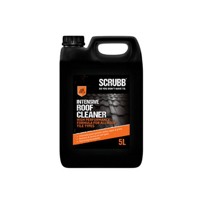 SCRUBB INTENSIVE ROOF CLEANER, 5L