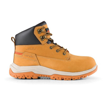 Scruffs Mens Ridge Nubuck Safety Boots Tan (7 UK)