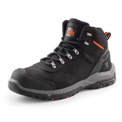 Scruffs Sabatan Safety Boots (Black) (UK 12)