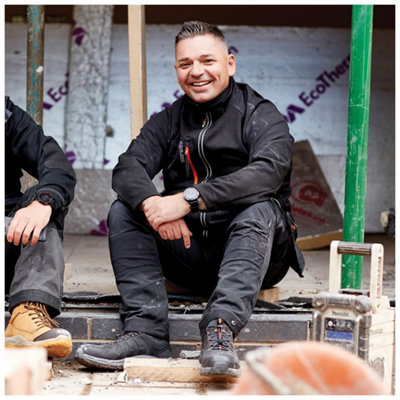 Scruffs Trade Flex Softshell Work Jacket Black - XL