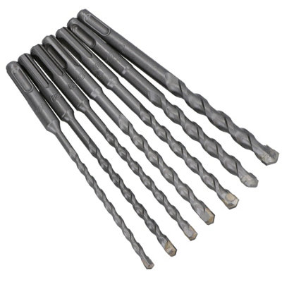 SDS Plus Metric Drill Bit Set 5 - 12mm for Bricks, Concrete Tungsten ...