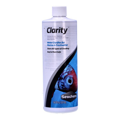 Seachem Clarity Water Clarifier for Marine/Freshwater Aquarium Fish ...