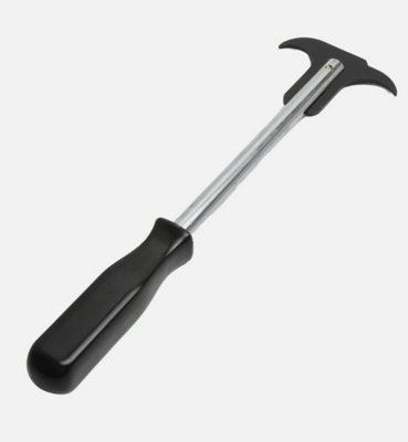 Seal Puller Dual-Hook Carbon Steel for Easy Removal of Oil & Rubber Seals