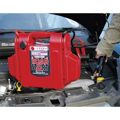 Sealey 1000A 12V RoadStart Emergency Jump Starter Battery Power Booster RS1