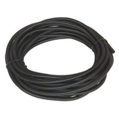 Sealey 100m 7-10mm Split Convoluted Cable Sleeving Chemical Resistant ...