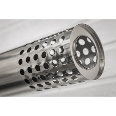 Sealey 100mm Stainless Steel Exhaust/Flue End Pipe For IR13/IR16 900mm ...