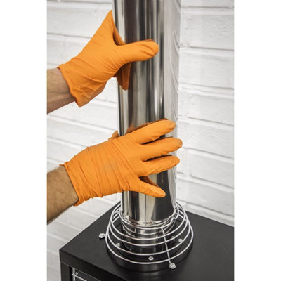 Sealey 100mm Stainless Steel Exhaust/Flue Extension Pipe For IR13/IR16 ...