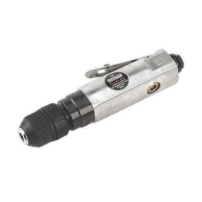 Sealey 10mm Straight Air Drill With Jacobs Keyless Chuck 500 RPM SA622