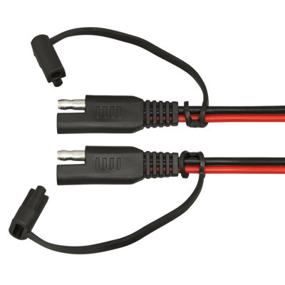 Sealey 12V Battery Charger Extension Cable 3M SAE Connector Plugs Red ...