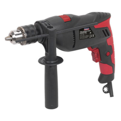 Sealey 13mm Variable Speed Hammer Drill With Adjustable Side Handle ...