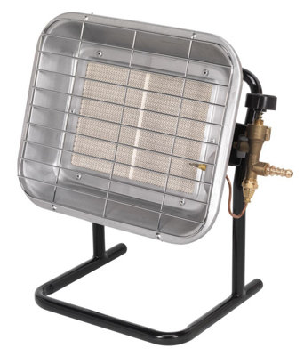 Sealey 14.330BTU/HR Space Warmer Propane Heater With Stand 1.5m Gas ...