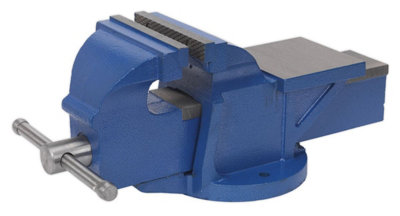 Sealey 150mm Heavy Duty Professional Cast Iron Fixed Base Vice Blue CV150XT
