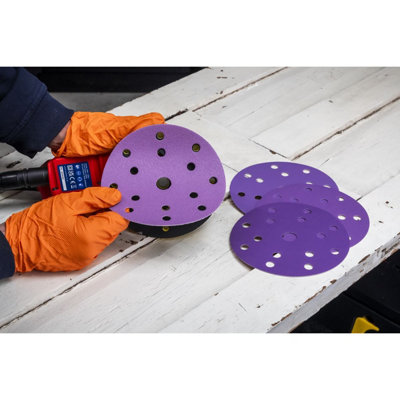 Sealey 150mm Variable Speed Electric Palm Sander 350W DAS150PS