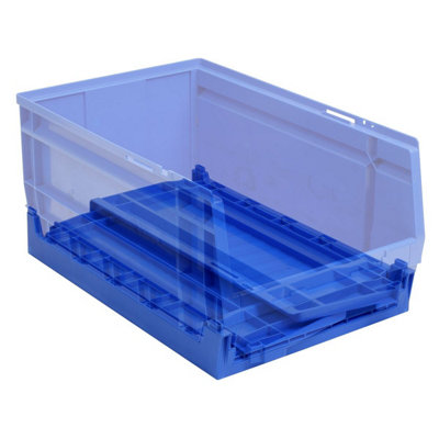 Sealey 15L Multifunctional Collapsible Storage Bin Box Sturdy Plastic ...