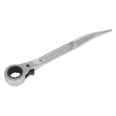 SEALEY 21MM PODGER RATCHET HIGH GRADE CARBON STEEL TAPERED END 240MM S01068