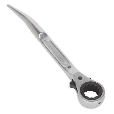 SEALEY 21MM PODGER RATCHET HIGH GRADE CARBON STEEL TAPERED END 240MM S01068
