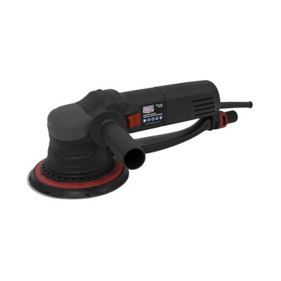 Sealey 230V 150mm 600W Random Orbital Electric Sander 3200-7200RPM ...
