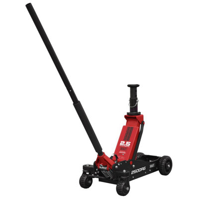 Sealey 2500RG Big Wheel Hybrid Trolley Jack Off-Road Vehicles SUVs ...