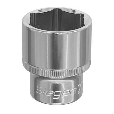 Sealey 27mm 1/2" Drive WallDrive Socket Chrome Plated Mirror Finished S0663