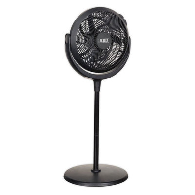 Sealey 3-Speed Multi Position-able 12 Inch Desk and Pedestal Floor Fan ...