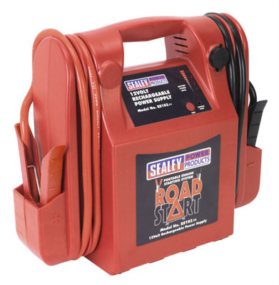 Sealey 3200A 12V RoadStart Emergency Jump Starter Battery Power Booster ...