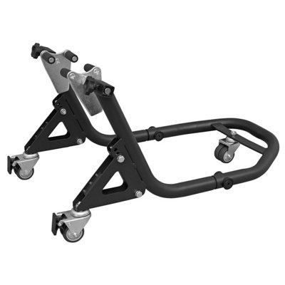 Sealey 360 Universal Floating Front Paddock Stand Triple Castor Wheel ...
