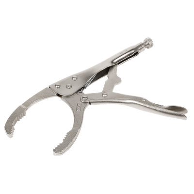 SEALEY 45-130MM OIL FILTER LOCKING PLIERS CHROME VANADIUM MOLYBDENUM AK6422