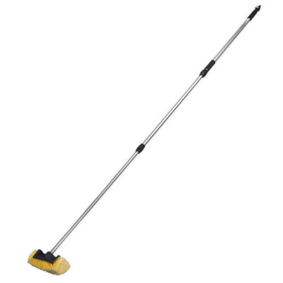 SEALEY 5-SIDED FLO-THRU BRUSH WITH 3M TELESCOPIC HANDLE CC953