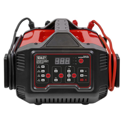 Sealey 6/12V 150A Starter/15A Automatic Battery Charger & Maintainer ...