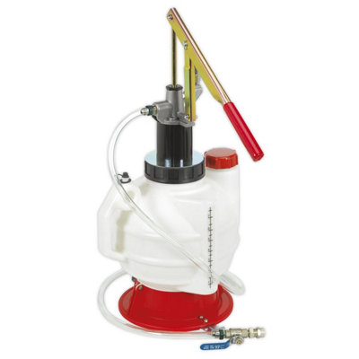 Sealey 7L Gear Oil Dispensing Unit With Fluid Control Valve 1.5m Hose ...
