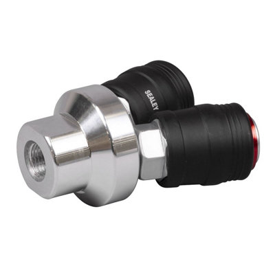 Sealey ACH55 High Flow Twin Coupling Body Female Thread 1/4"BSPT