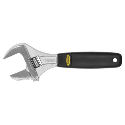 Sealey Adjustable Wrench with Extra-Wide Jaw Capacity 200mm S0854