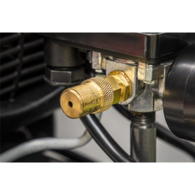 Sealey Air Compressor 24L Direct Drive 2hp with 4pc Air Accessory Kit ...