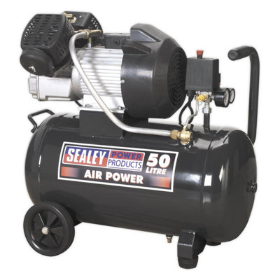 Sealey Air Compressor 50L V-Twin Direct Drive 3hp SAC5030VE