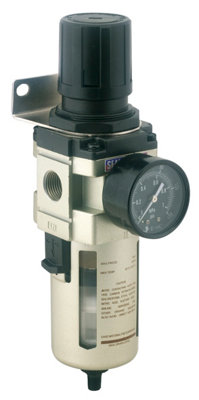 Sealey Air Filter/Regulator Auto Drain Max Airflow 140cfm SA206FRAD