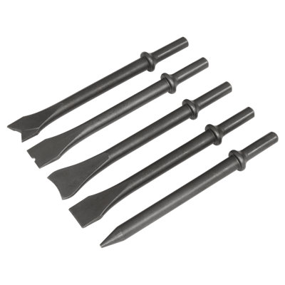 Sealey Air Hammer Chisel Set 5pc 170mm .401" Shank Heavy Duty ...