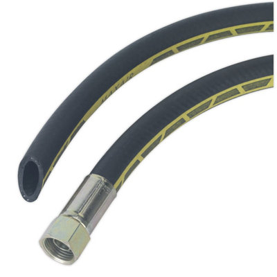Sealey Air Hose 5m x 13mm with 1/2"BSP Unions Extra-Heavy-Duty